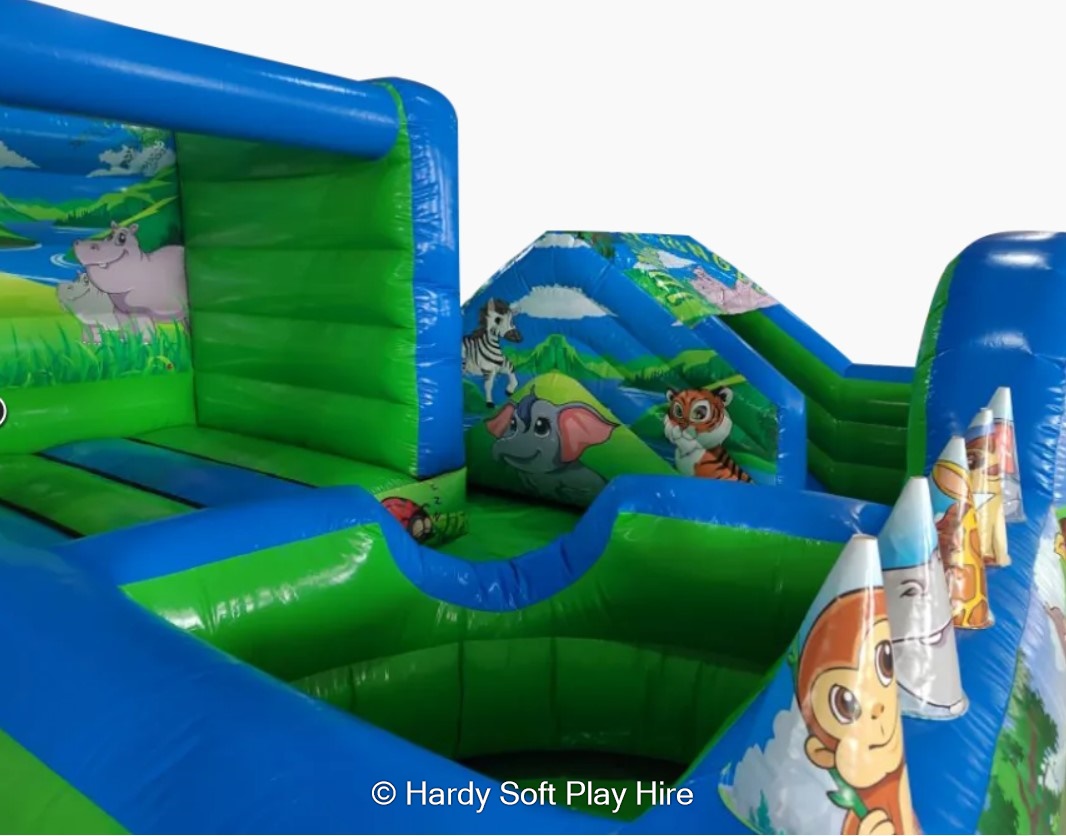 Jungle Play Park - Bouncy Castle Hire in Kendal, Lancaster, Penrith, Furness | Hardy Soft Play Hire