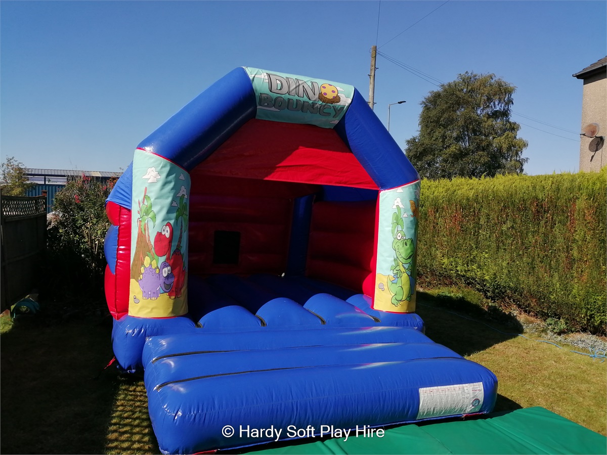 Dinosaur Bouncy Castle - Bouncy Castle Hire in Kendal, Lancaster, Penrith, Furness | Hardy Soft ...