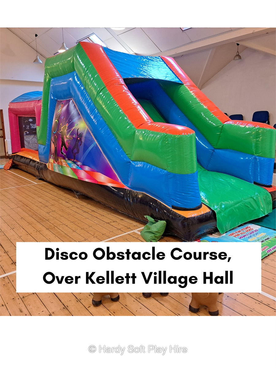 Disco Obstacle Course - Bouncy Castle Hire in Kendal, Lancaster, Penrith, Furness | Hardy Soft ...