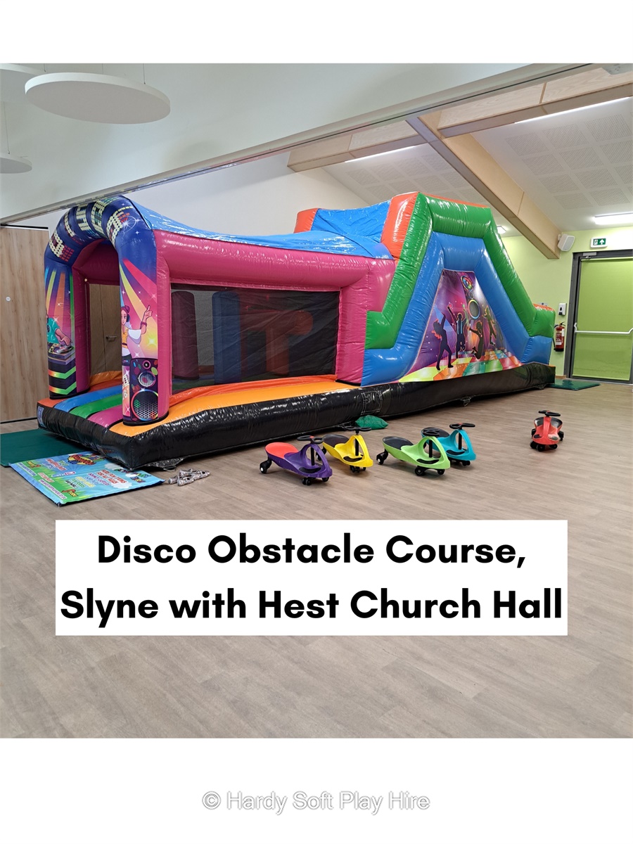 Disco Obstacle Course - Bouncy Castle Hire in Kendal, Lancaster, Penrith, Furness | Hardy Soft ...