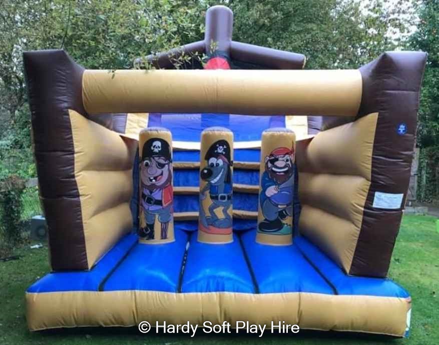 Pirate Galleon Ship - Bouncy Castle Hire in Kendal, Lancaster, Penrith, Furness | Hardy Soft ...