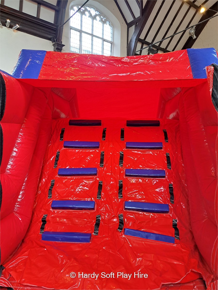 Red and Blue Assault Course - Bouncy Castle Hire in Kendal, Lancaster, Penrith, Furness | Hardy ...