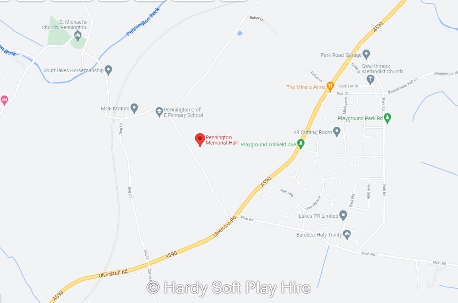 Pennington Memorial Hall, LA12 7NY - Bouncy Castle Hire in Kendal ...