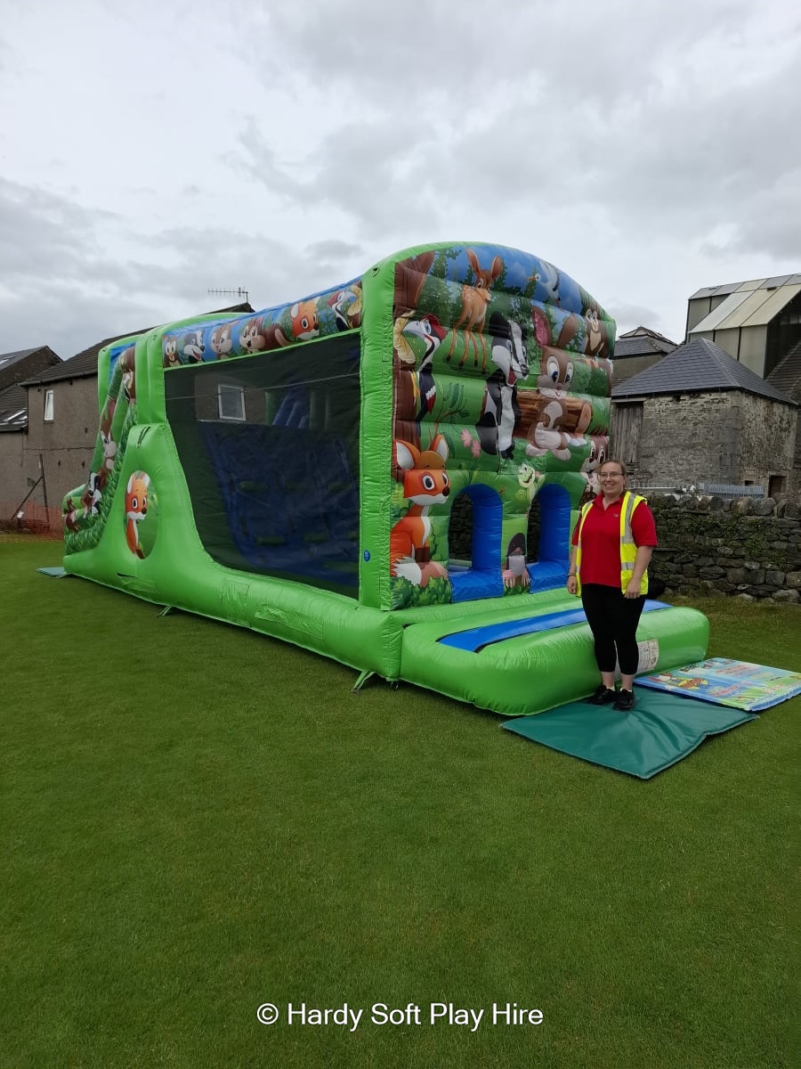 Woodland Fun Run - Bouncy Castle Hire in Kendal, Lancaster, Penrith, Furness | Hardy Soft Play Hire